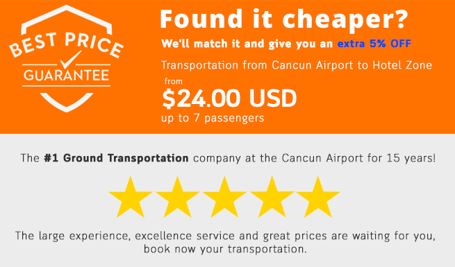 Cancun Official Airport Transportation - Book your ride! Cancun Official Airport Transportation - Book your ride!